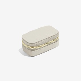 Stackers, Cestovní šperkovnice Oatmeal Petite Zipped Jewellery Box | krémová 75625