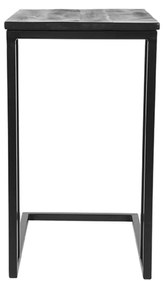 Černý mangový odkládací stolek LABEL51 Scary, 61 cm
