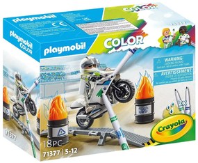 Playmobil Playmobil Color 71377 Silniční motorka