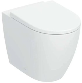 Geberit iCon - Stojící WC se sedátkem SoftClose, vario odpad, TurboFlush, matná bílá 503.080.JT.1