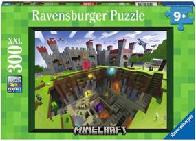 RAVENSBURGER Puzzle XXL Minecraft Cutaway 300 dílků 49x36cm 2413334