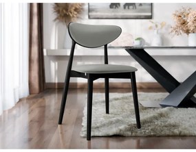 Čalouněná jídelní židle KT65/C, Potah: Magic Velvet 2217, Barva dřeva: buk