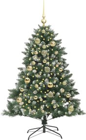 Umělý vánoční stromeček Zelená 150 cm PVC, plast a ocel 3395225