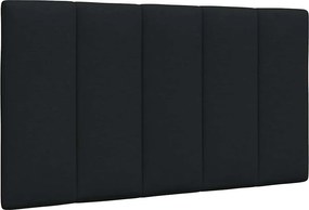 Rám postele bez matrací Hanko černá 90x200 cm textil 3310365