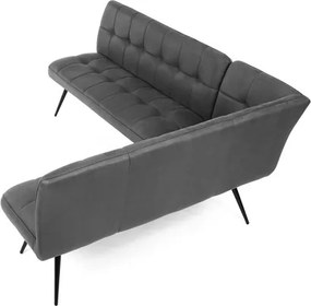 Autronic Rohová jídelní lavice DCL-D1950 209x169 cm Barva potahu: Šedá