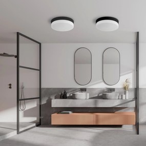 TK Lighting Černé stropní svítidlo Pori 290mm pro žárovku 2x E27 TK862