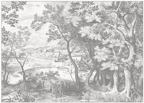 Tapeta Engraved Landscapes