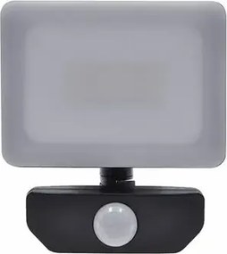 Solight LED reflektor Quick se sensorem černá / 10W / 850lm / 4000K /