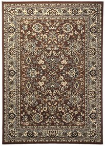 Sintelon, Kusový koberec Teheran Practica 59/DMD, 80x150, hnědá, chodba / předsíň