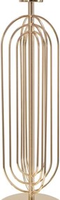 Stolní lampa Krista 64 cm růžovo-zlatá