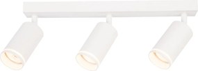 Bodové svítidlo Pipe Ring, 3x bílé kovové stínítko, w