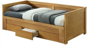 Rozkládací postel 90/180x200, dub, GORETA Kondela 0000240360