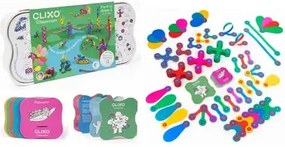 Clixo Classroom Magnetická stavebnice / 100ks / od 4 let