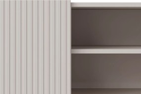 TV stolek Paxos 150 cm kašmír/černý