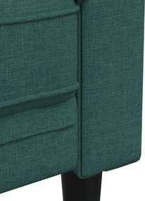 2dílná sedací souprava tmavě zelená textil 3209204