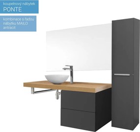 Mereo Mereo, Ponte, koupelnová skříňka 61 cm, CN230S