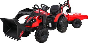 Ramiz Traktor s přívěsem 720-T červený