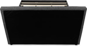 Manželská postel šedá 180x200 cm BED-M180 GREY2