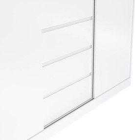 FALCO Skříň Simplicity 148 bílý lesk