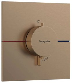Hansgrohe ShowerSelect Comfort - Termostatická baterie pod omítku, kartáčovaný bronz 15574140
