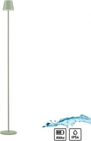 LD 19252-43 LED bateriové svítidlo zelené, stojací a stolní lampa, dotykový stmívač, IP54 pro venkovní použití 3000K - JUST LIGHT