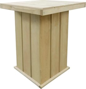 vidaXL Barový stůl 75 x 75 x 110 cm impregnované borové dřevo [44910]
