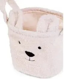 Childhome Koš na hračky Teddy Off White 25x20x20 cm
