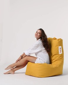 Atelier del Sofa Zahradní sedací vak Diamond - Yellow, Žlutá