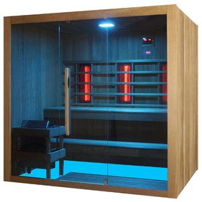 RAKOUSKÝ produkt - Kombinovaná sauna KOTKA 200x150x190 cm (F70150)