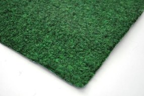 MK Original: Produkty s rodokmenem, Vánoční kruhový koberec pod stromeček Sporting – na ven i na doma, 200x200 (průměr) kruh, zelená, chodba / předsíň