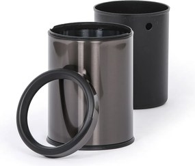 Odpadkový koš 10 l, Ø 240, šedý