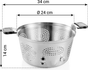 TESCOMA Cedicí nádoba GrandCHEF ø 23 cm
