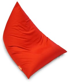 Červený sedací vak BeanBag Triangle scarlet rose