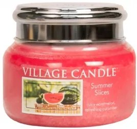 Village Candle Vonná svíčka ve skle 11Oz- Letní pohoda- Summer Slice