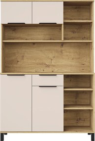 Kredenc příborník SOLEA | 269 cm | sestava 3 díly | artisan/kašmír