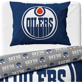 Hokejové povlečení NHL Edmonton Oilers Shields Velikost: 135x200 + 80x80 cm