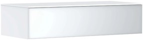 Hansgrohe Xevolos E - Boční skříňka, 29x118x55 cm, 1 zásuvka, matná bílá/metalická bílá 54325320