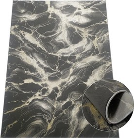 BE Koberec Deluxe 9094 BEIGE - béžový obdélníkový Rozměr: 60x100 cm