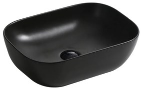 BPS-koupelny Deskové keramické umyvadlo Vino 45 (45x32 cm)