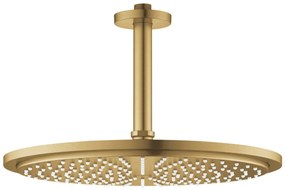 Grohe Rainshower Cosmopolitan - Hlavová sprcha 310, sprchové rameno 14 cm, 1 proud, kartáčovaný Cool Sunrise 26067GN0