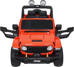 Elektrické autíčko Jeep Wrangler Rubicon LIFT oranžové