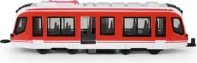 RAPPA 235571 Kovová tramvaj červená 20 cm / od 3 let