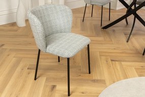 Designová jídelní židle Bayram modrá