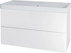 Mereo Mereo, Siena, koupelnová skříňka s keramickym umyvadlem 101 cm, CN4121