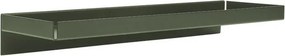 Tmavě zelená kovová police 50 cm Bakku – OYOY Living Design