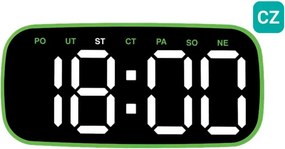 JVD Digitální budík do sítě s LED podsvícením a češtinou JVD SB112.3