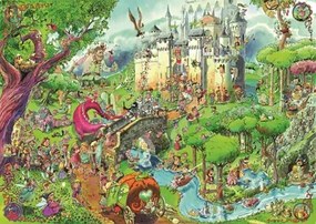 HEYE Puzzle Pohádky / 1500 dílků / 82 x 58 cm