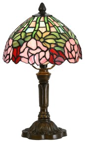 Stolní Tiffany lampa Fantina - Ø 21*39 cm