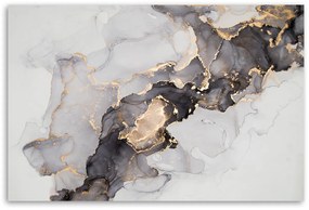 Obraz na plátně, Abstrakce mramorové textury - 100x70 cm