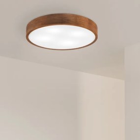 Brilagi - LED Stropní svítidlo CARVALHO 4xE27/60W/230V dub třešeň pr. 57,5 cm